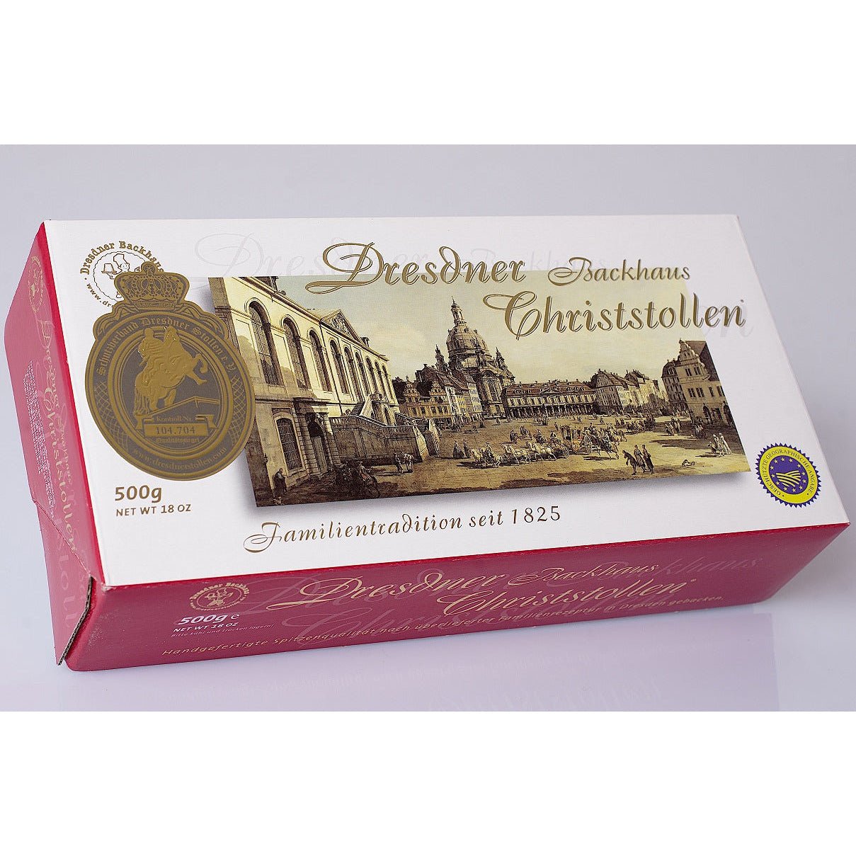 Kreutzkamm Dresdner Backhaus Christstollen 500g, 17.6 oz. – European Deli