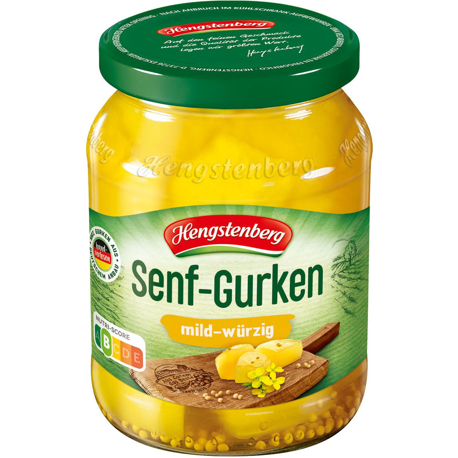 Hengstenberg Senfgurken Mustard Pickles | European Deli