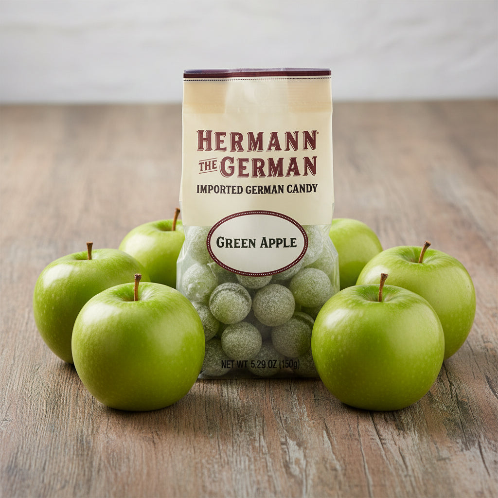 Hermann the German Green Apple Candy – European Deli